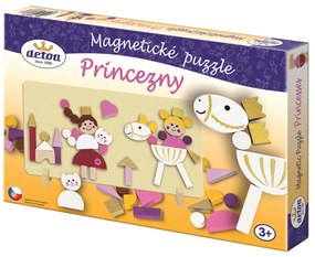 Detoa Magnetické puzzle princezny