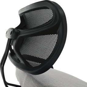 Ergonomická kľakačka, šedohnědá taupe / černá, RUFUS