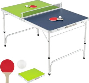 Costway Přenosný stolní tenis skládací mini set na stolní tenis pro děti