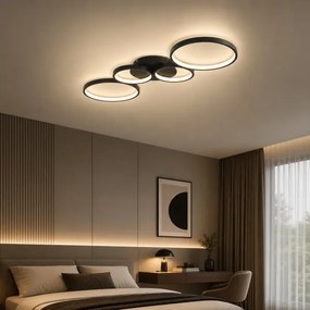 BRILAGI - LED Stropní svítidlo ECHO LED/40W/230V 4000K 32x90 cm černá