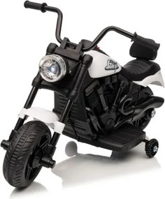 Elektrická motorka STAR bílá