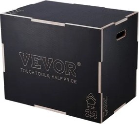3v1 Plyometrický Jump Box, 76,2 / 61 / 50,8 cm