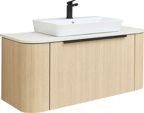 XXXLutz SKŘÍŇKA S UMYVADLEM, barvy dubu, barvy dubu, 107,2 cm Sadena - Koupelnové série - 001864006601