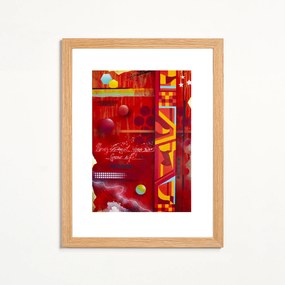 Maezo | Claudia Rám: Dubový, Velikost: 40 x 30 cm
