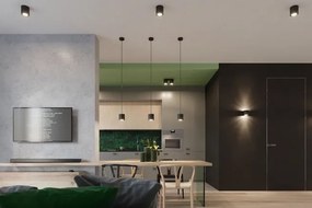 Stropní svítidlo SOLLUX Orbis 1 GU10 1x40W bez zdroje SL.0016 černá