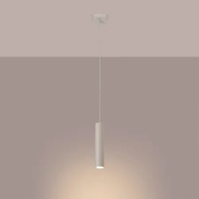 Závěsné svítidlo SOLLUX LAGOS 1 krémová GU10 1x10W bez žárovky SL.1479