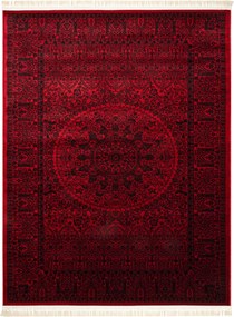 Dywany Łuszczów, Kusový koberec Orient 6039 vínový, 250x350, červená, kancelář
