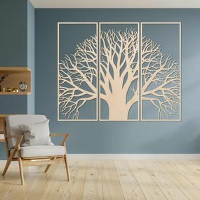 Třídílný Strom života – Dřevěná dekorace plná harmonie I SENTOP PR0190 3 pieces