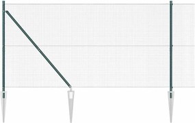 Svařované drátěné ploty s hroty 10 x 1,2 m Ocel potažená PVC 3352050