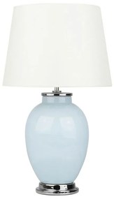 Modrá stolní lampa BRENTA Beliani