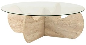 Konferenční stolek Hima Travertine