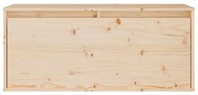 Nástěnná skříňka 80 x 30 x 35 cm masivní borové dřevo - Default Title