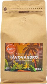 Zrnková káva Káva na cesty Kávovandro 500 g