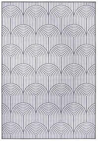 Hanse Home, Kusový koberec Pangli 105851 Silver – na ven i na doma, 120x170, šedá, chodba / předsíň