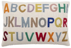 Bloomingville Dětský bavlněný polštář Lexi 60 × 40 cm, multi barva, textil