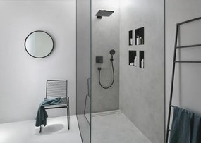 Hansgrohe Raindance E, hlavová sprcha 300 1jet se sprchovým ramenem, matná černá, HAN-26238670