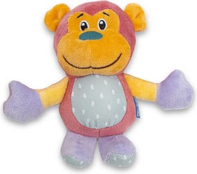 Dětské plyšové chrastítko do kočárku Baby Mix hrošík a opička