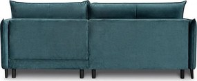 Casarredo - Komfort nábytek Rohová sedací souprava LASTRONI rozkládací s úložným prostorem, pravá, látky A1 | potah: rosario 70,barva: N12 bílá
