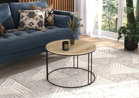 ADRK Furniture Konferenční stolek NOEL CT-NOE-B-S