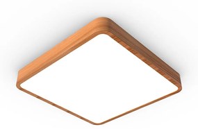 Dřevěné čtvercové svítidlo woodLED Square Ceiling  Dřevěné čtvercové svítidlo woodLED Square Ceiling Délka strany: 850 mm, Dřevodekor: Třešeň…