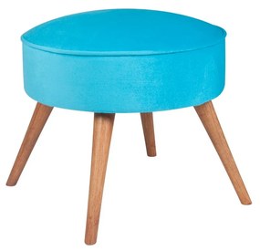 Atelier del Sofa Taburet Boyce - Turquoise, Tyrkysová