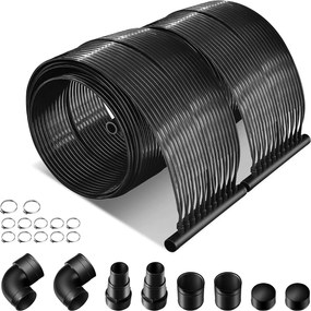 Costway Ohřívač bazénu solární kolektorové panely pro 25800 l podzemní