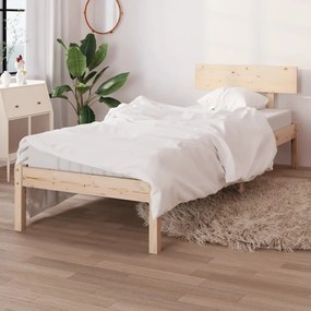 Rám postele masivní dřevo borovice 100 x 200 cm