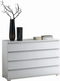 XXXLutz KOMODA, bílá, 120/80/40 cm Cantus - Široké komody - 000531006781