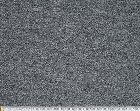 Associated Weavers, Metrážový koberec Medusa 90, na míru, šíře 4m, šedá, ab (mřížka), chodba / předsíň