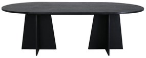 Jídelní stůl Bootcut, černý, 115x230