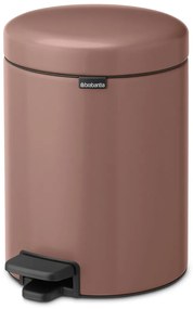 Brabantia Pedálový koš NewIcon 5L saténově hnědá