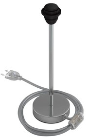 creative cables Kovová stolní lampa Alzaluce pro stínidlo Velikost: 30 cm, Barva: Matná bílá