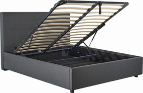 Dormeo Dolce Pro Postel s úložným prostorem Pure Šedá
