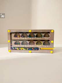 Sinsay - Magnetické bludiště s motivem hub - vícebarevná