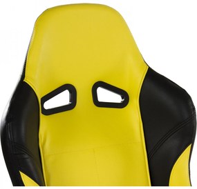 Goleto Kancelářská židle RS Series One | žluto-černá