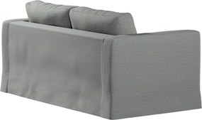 Potah na pohovku IKEA  Karlstad 2-místná , nerozkládací, dlouhý barva modrá látka pletený vzor