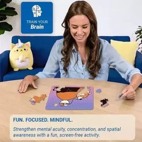 RAVENSBURGER Puzzle se stojánkem Čas na ramen / 100 dílků / od 10 let