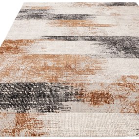 Tribeca Design Kusový koberec Zoom Lines Terracotta Rozměry: 120x170 cm
