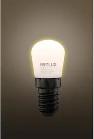 RETLUX RLL 454 E14 2W T26 fridge / 2W / 180 lm / 3000K - teplá bílá