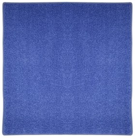 Vopi, Kusový koberec Eton modrý 82 čtverec, 80x80, modrá, obývací pokoj