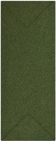 NORTHRUGS - Hanse Home koberce Kusový koberec Braided 105554 Green – na ven i na doma Rozměry koberců: 80x150