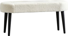 XXXLutz TABURETOVÁ LAVICE, kov, textil, 95/46/38 cm MID.YOU - Online Only lavice - 001749097402