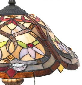 Stolní lampa Tiffany Piet – 40x54 cm