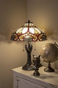 Stolní lampa Tiffany - Ø 41*56 cm