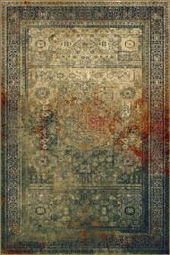 Kusový koberec vlněný Dywilan Superior Mamluk Szmaragd zelený Rozměr: 235x350 cm
