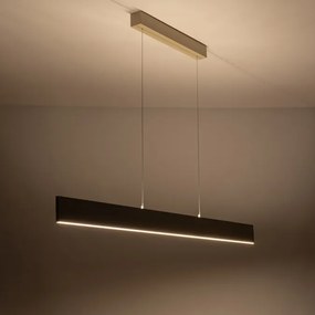 Závěsné stmívatelné LED svítidlo Linear 150 Taupe