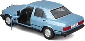 Bburago Mercedes-Benz 190 E 2.6 modrá metalíza 1:24 / od 3 let