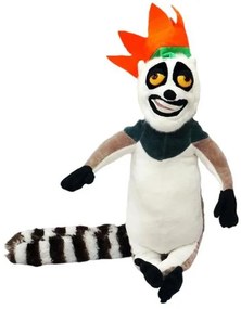 Plyšové postavičky z pohádky Madagaskar Varianta: lemur Král Jelimán