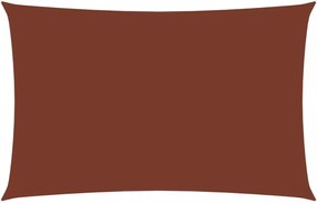 Stínící plachta obdélníková 5 x 6 m oxfordská látka Dekorhome Šedohnědá taupe