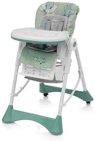 BABY DESIGN Jídelní židlička PEPE - green